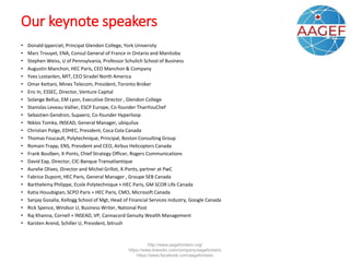 Presentation AAGEF Ontario | PDF