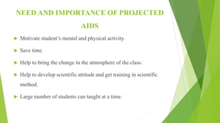 Projected Audio Visual Aids | PPTX