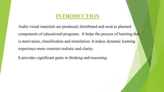 Projected Audio Visual Aids | PPTX