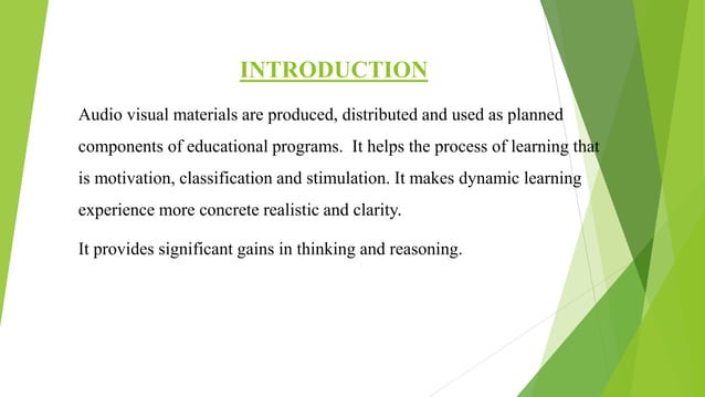 Projected Audio Visual Aids | PPTX