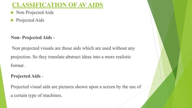 Projected Audio Visual Aids | PPTX