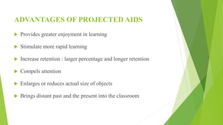 Projected Audio Visual Aids | PPTX