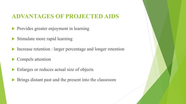 Projected Audio Visual Aids | PPTX