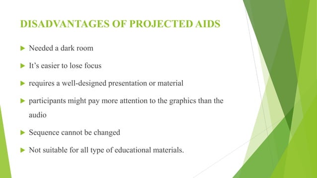 Projected Audio Visual Aids | PPTX