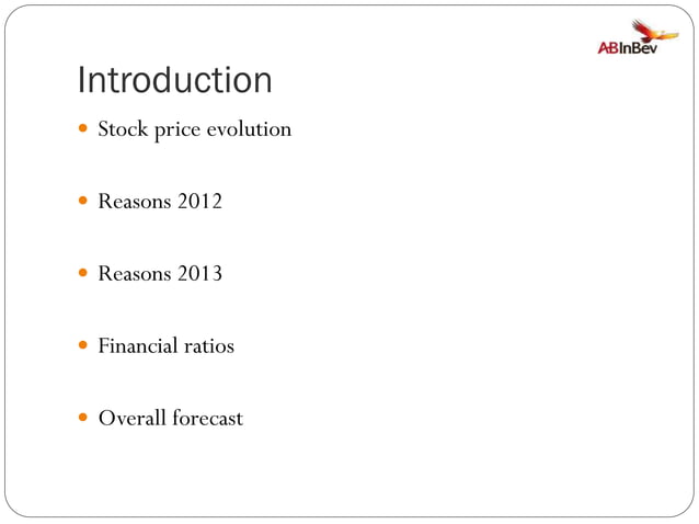 Presentation AB Inbev | PPTX