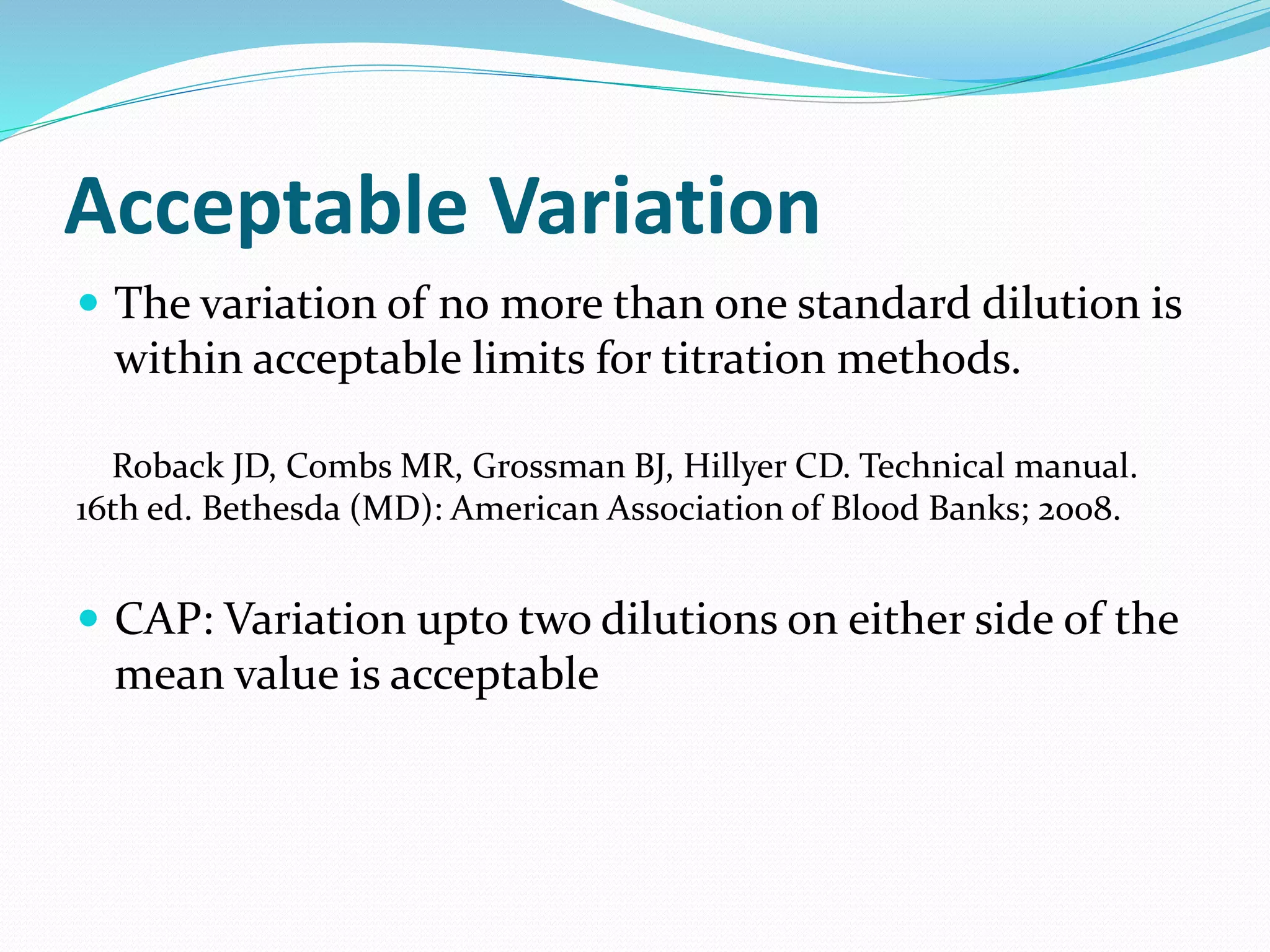 ABOi titers Methodology and Interpretation | PPTX
