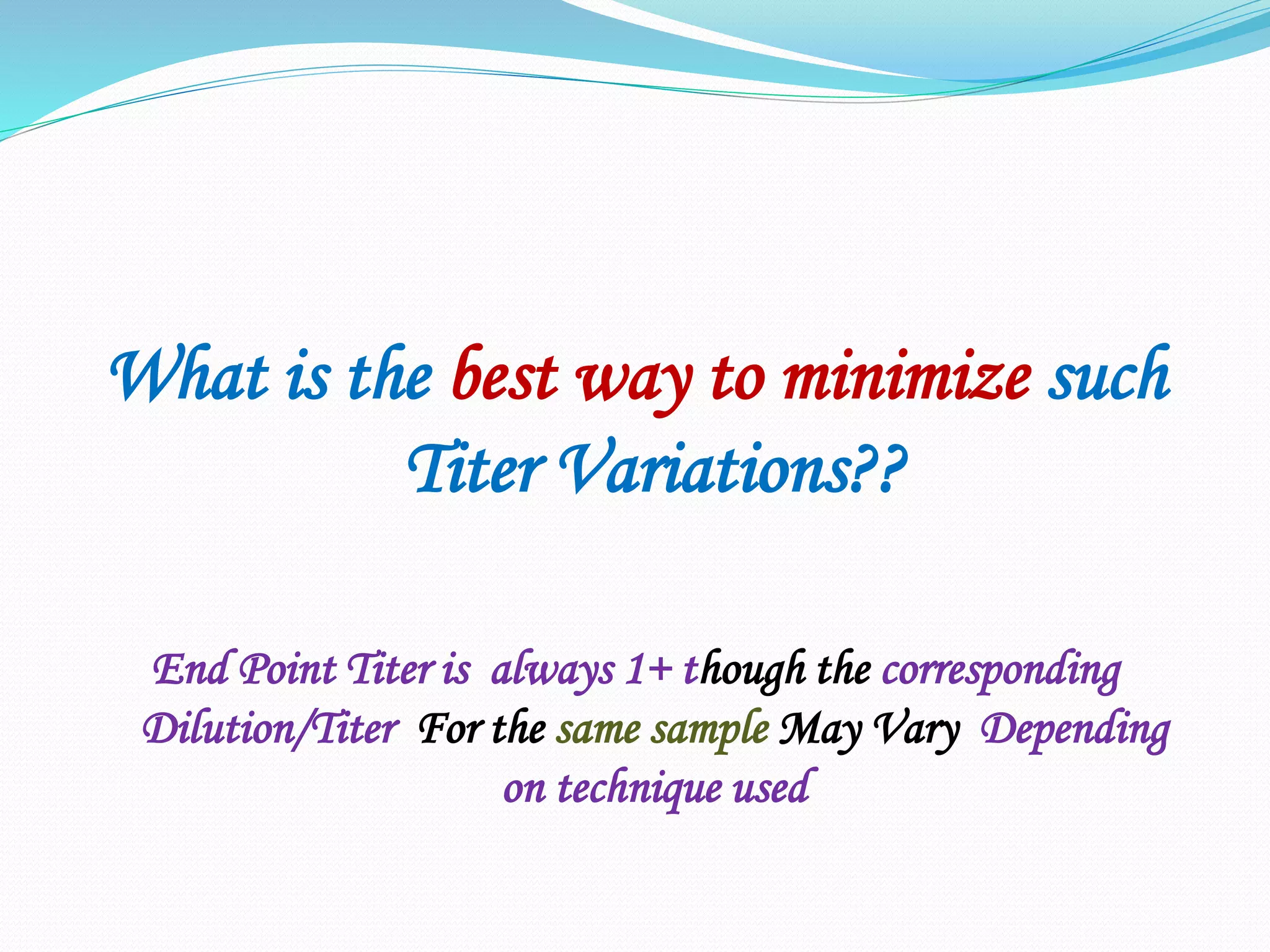 ABOi titers Methodology and Interpretation | PPTX