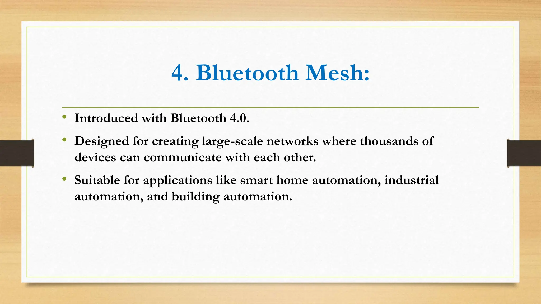 Presentation about Bluetooth and working principles.pptx