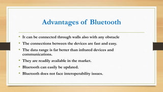 Presentation about Bluetooth and working principles.pptx