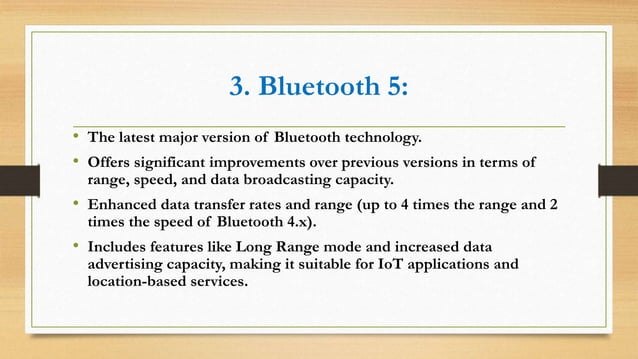 Presentation about Bluetooth and working principles.pptx