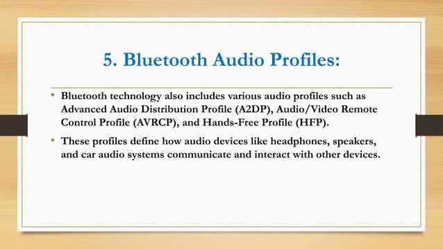 Presentation about Bluetooth and working principles.pptx