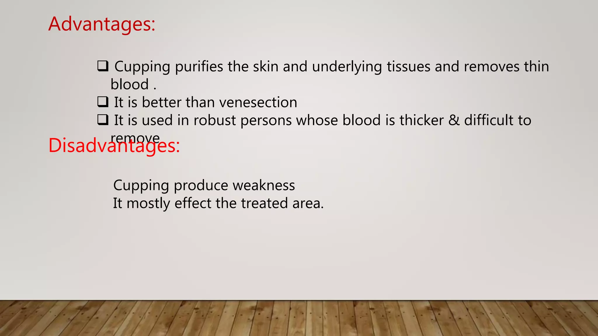 Presentation about cupping | PPTX
