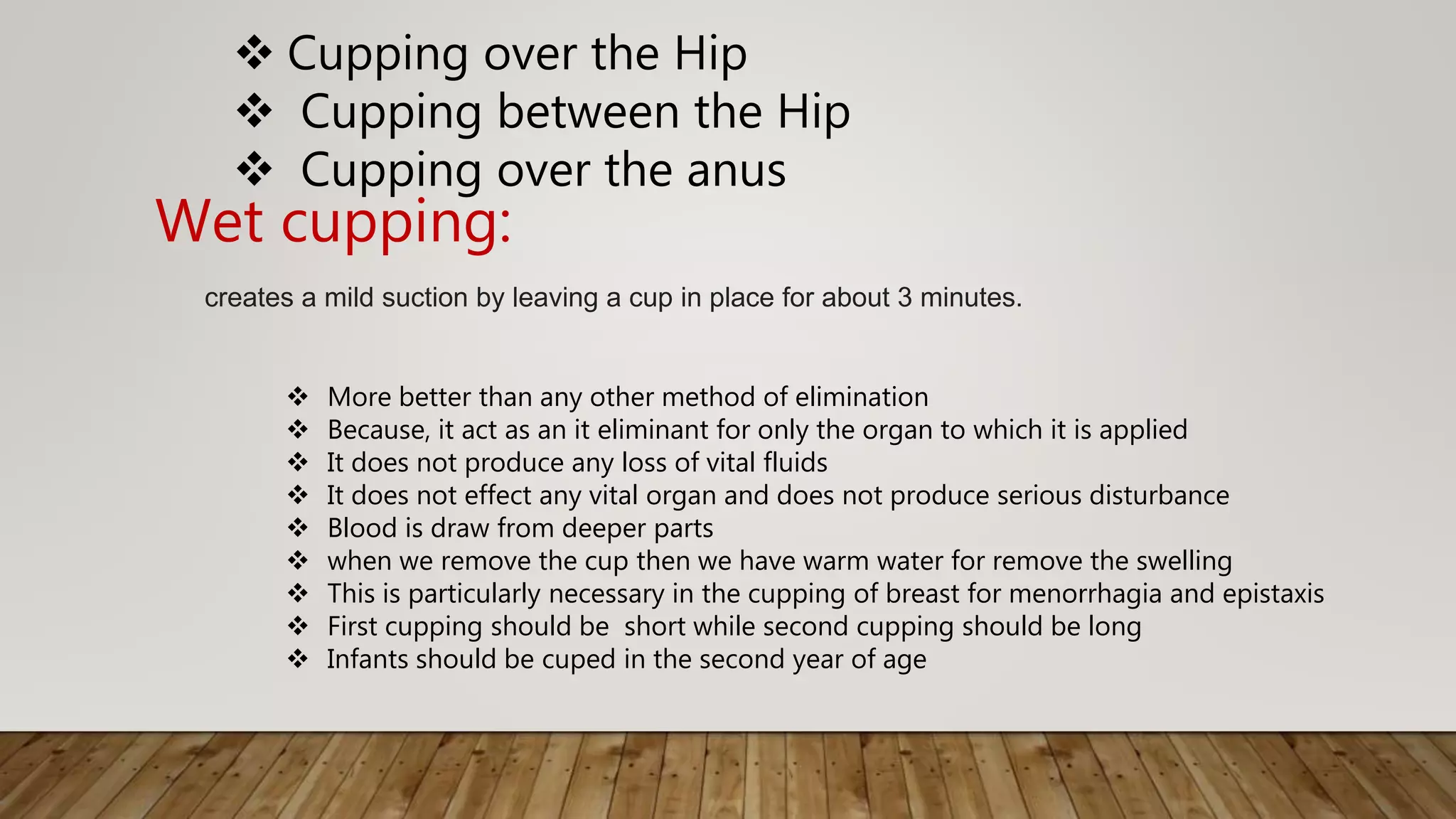 Presentation about cupping | PPTX