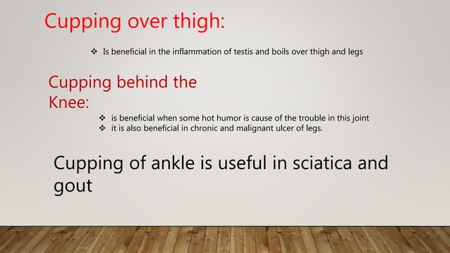 Presentation about cupping | PPTX