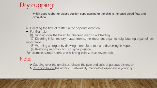Presentation about cupping | PPTX