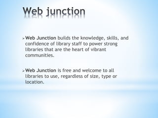 Presentation about gcu and gcu library | PPTX