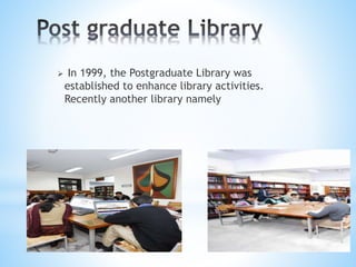 Presentation about gcu and gcu library | PPTX