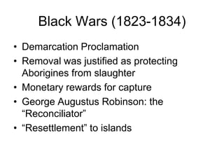 Cultural Genocide in Tasmania | PPT