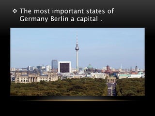 Presentation about germany | PPSX