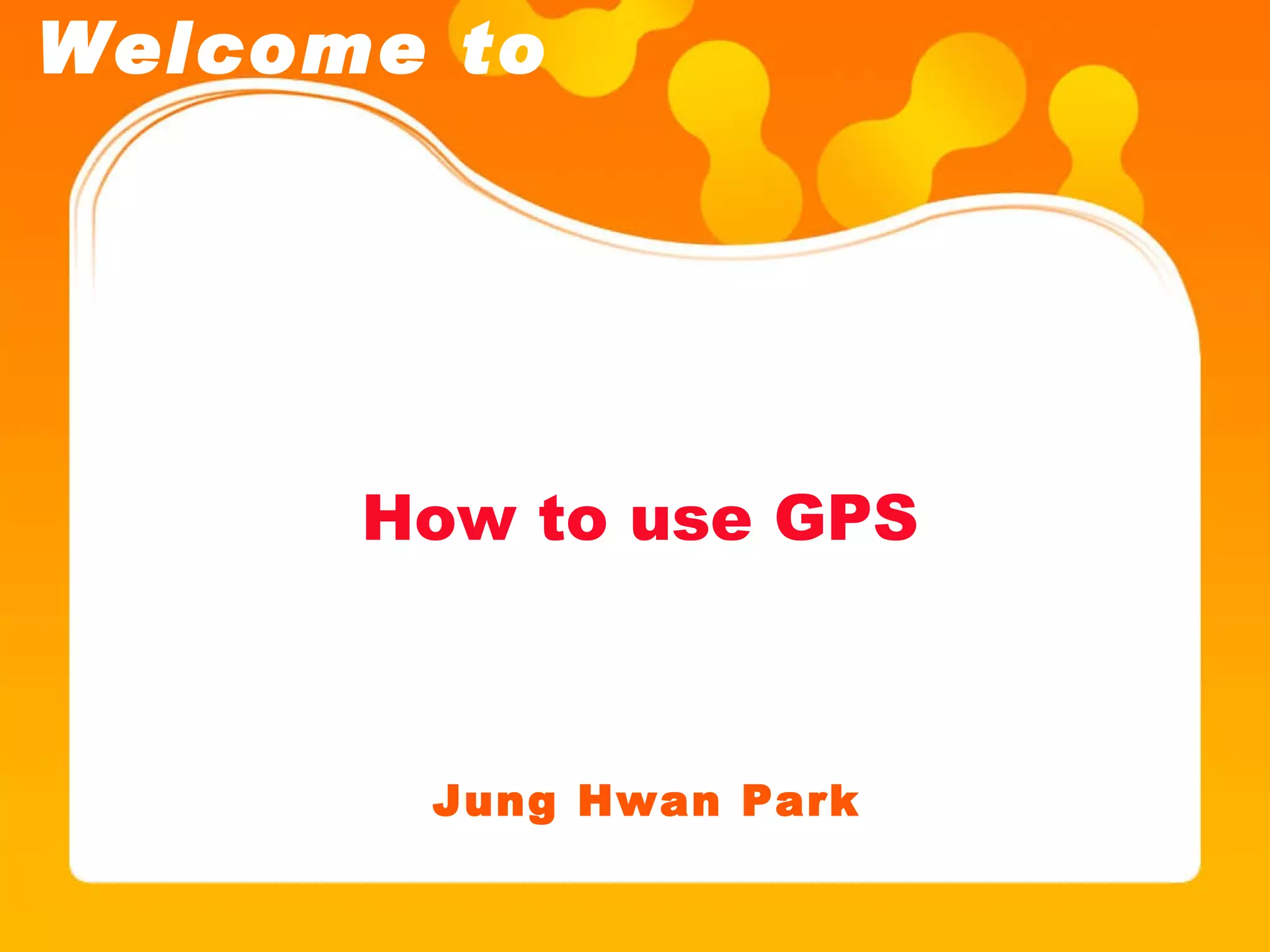 Presentation About Gps | PPT