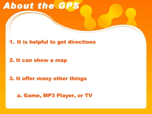 Presentation About Gps | PPT