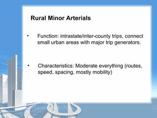 Highway Classifications | PPT