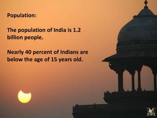 Presentation about India..~ | PPTX