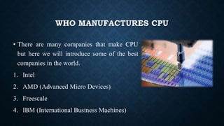 Presentation about modern cpu.pptx