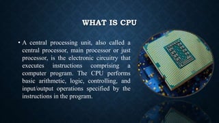 Modern Microprocessor