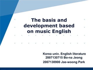 Presentation about music word. | PPTX