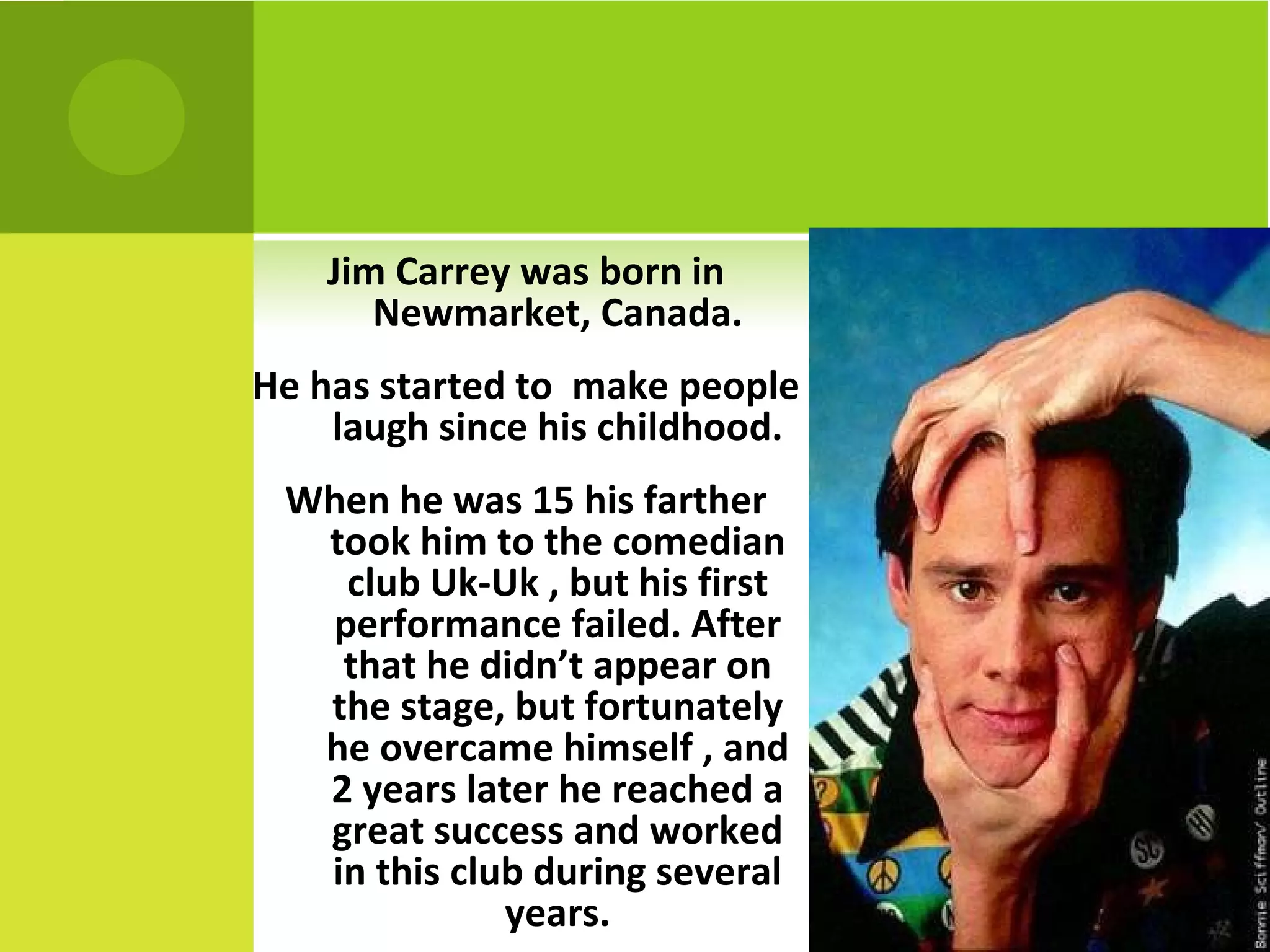 Presentation about my_favorite_comedian | PPT