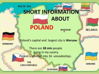 Presentation about Poland. Erasmus+. | PPTX