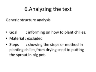 Procedure Text | PPT