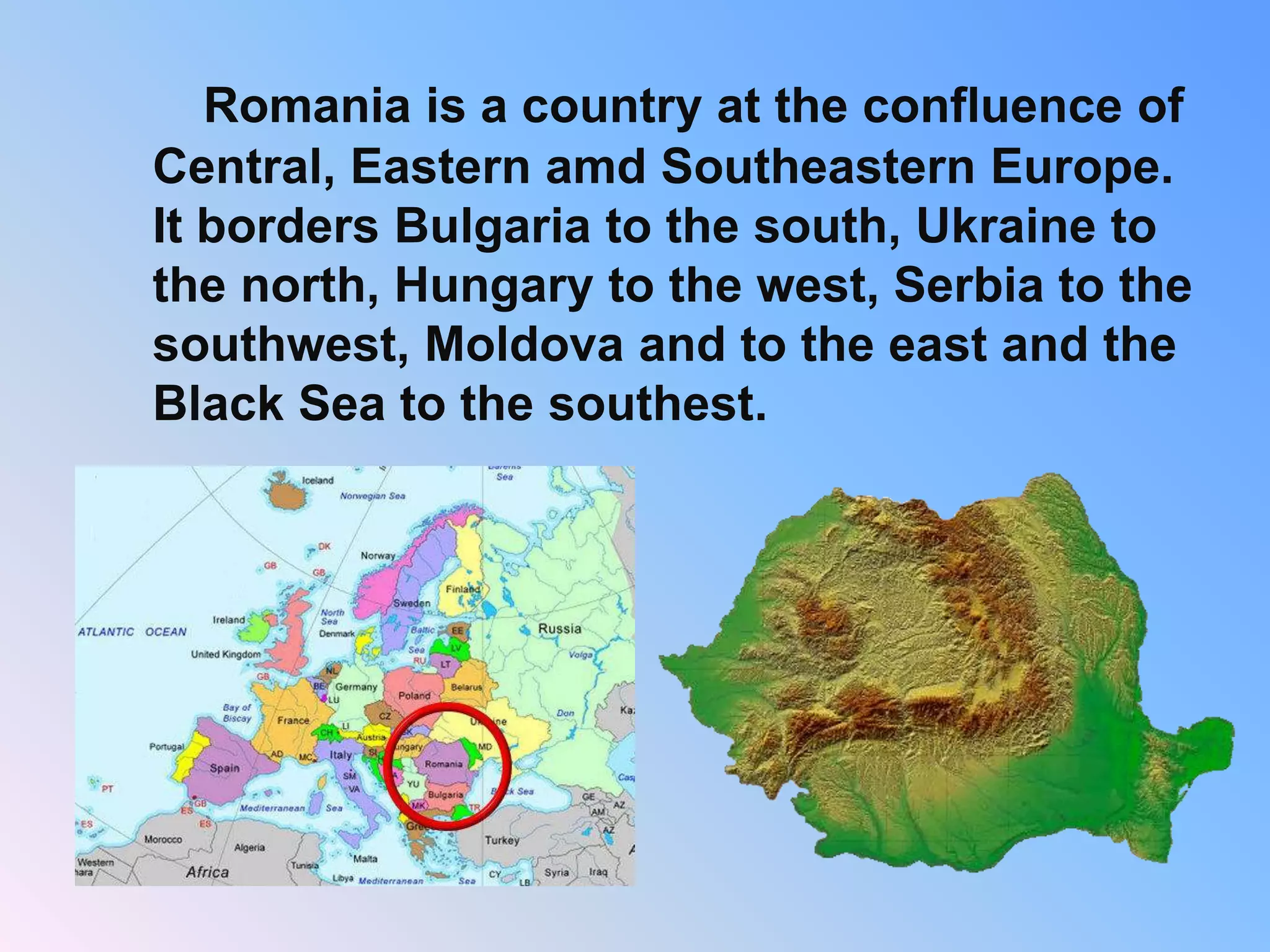 Presentation about Romania | PPTX