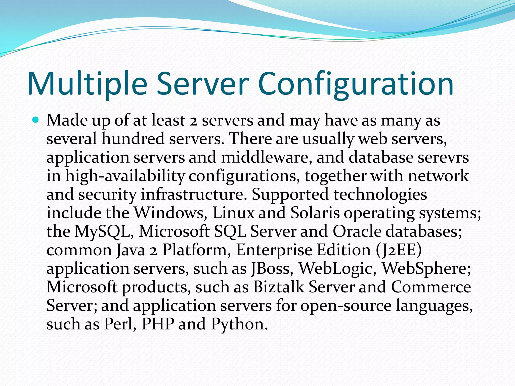 Presentation about servers | PPTX