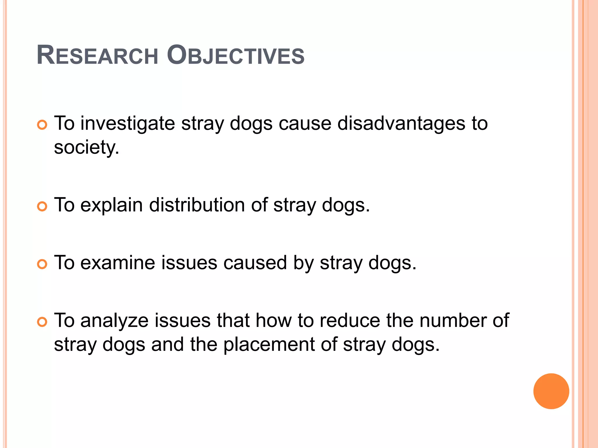 Presentation about stray dogs | PPTX