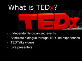 Presentation about TEDxYouth@ISP | PPTX