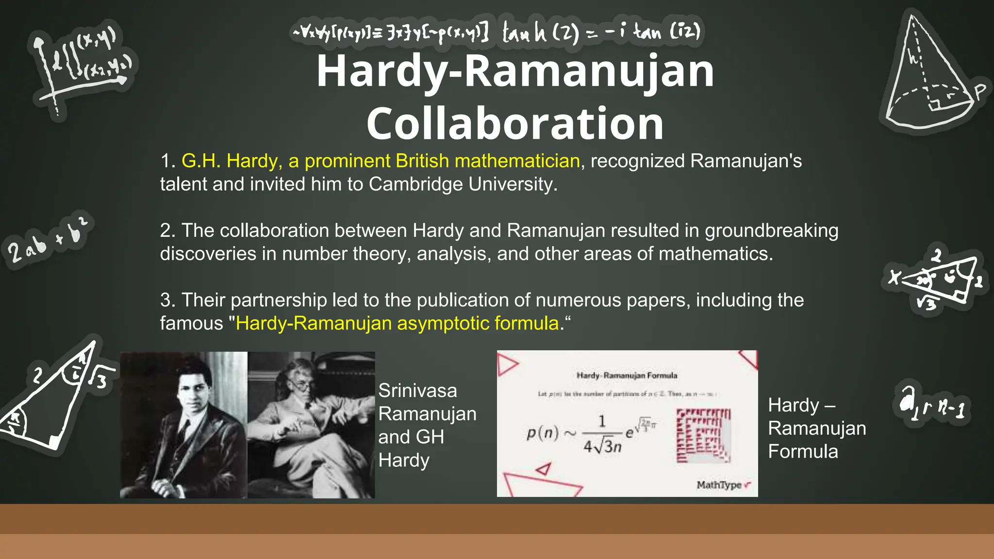 Presentation about the mathematician Srinivasa Ramanujan | PPTX