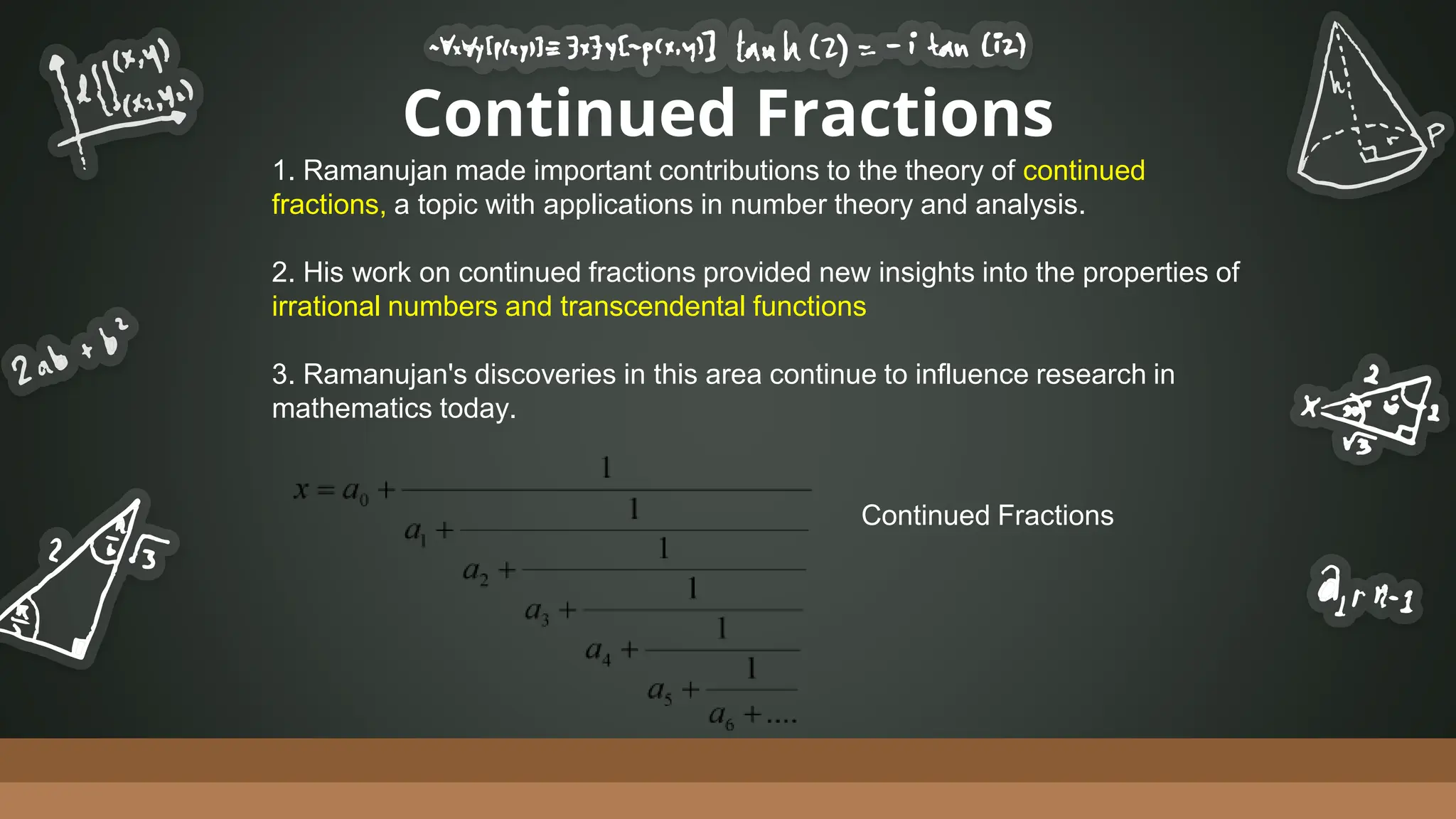 Presentation about the mathematician Srinivasa Ramanujan | PPTX