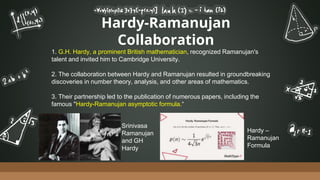 Presentation about the mathematician Srinivasa Ramanujan | PPT