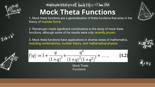 Presentation about the mathematician Srinivasa Ramanujan | PPT