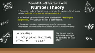 Presentation about the mathematician Srinivasa Ramanujan | PPT