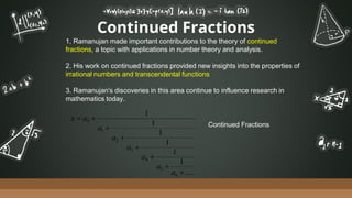 Presentation about the mathematician Srinivasa Ramanujan | PPT