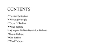 PELTON WHEEL TURBINES AND CLASSIFICATION | PPT