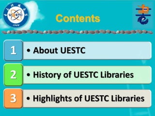 Telling You About a Different University Library: UESTC Libraries | PPT