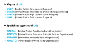 Presentation about un | PPTX