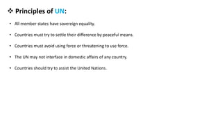 Presentation about un | PPTX