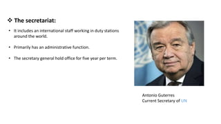 Presentation about un | PPTX