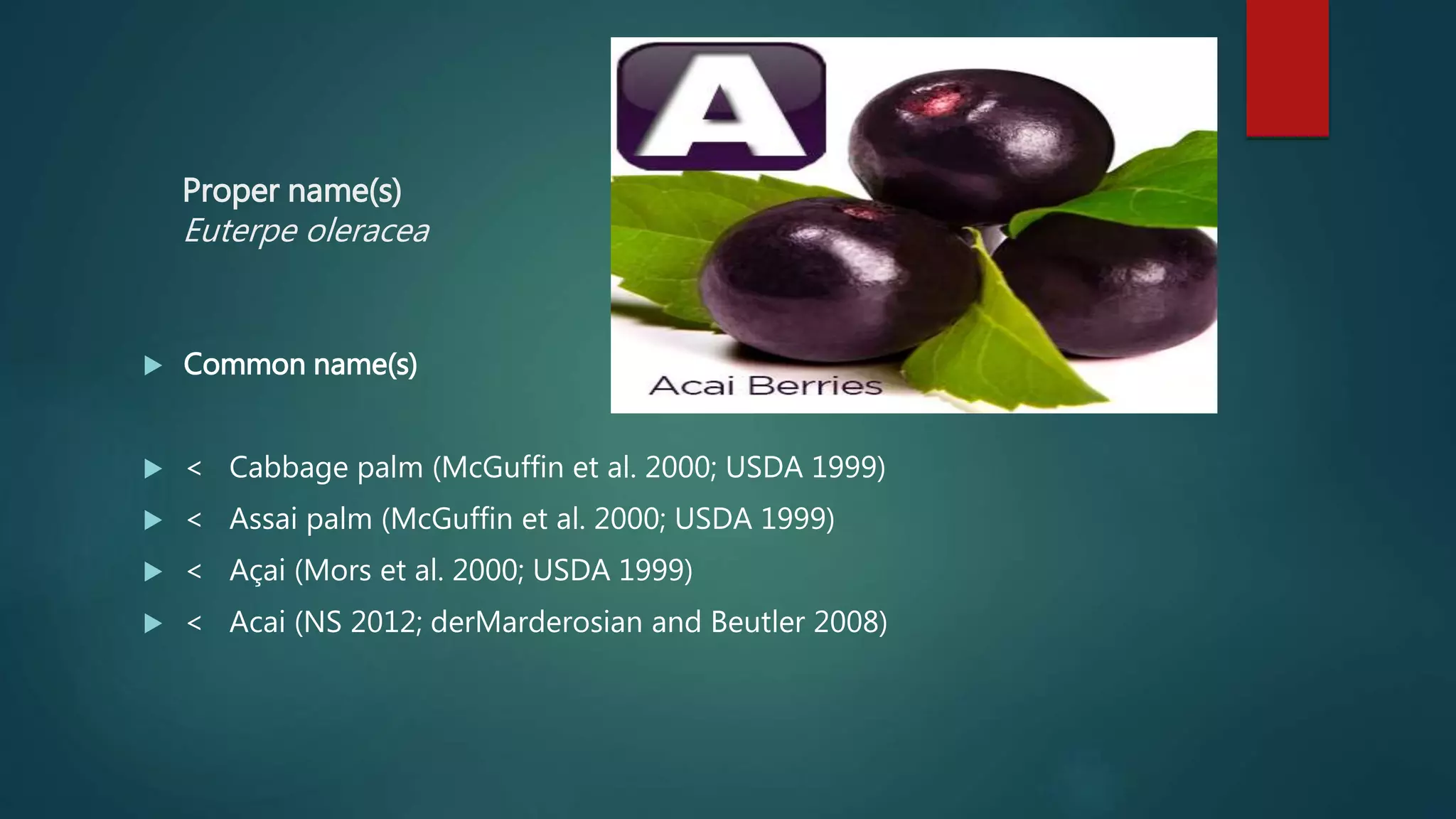 Presentation acai | PPTX