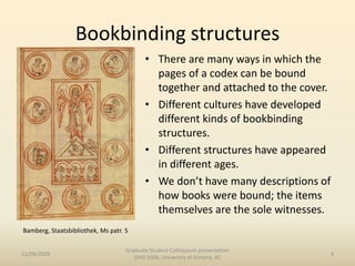 3D Visualization of Historical Bookbinding Structures | PPTX | 3-D ...